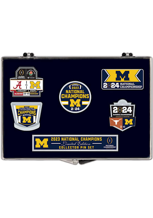 Michigan Wolverines BLUE 2023 College Football National Champion 5 ...