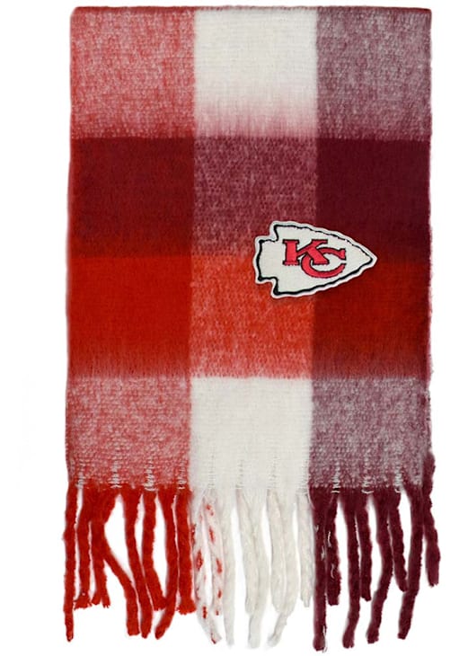 Kansas City Chiefs Red Super Soft Womens Scarf - 10421552
