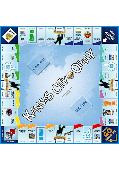 Toy | Local Kansas City Gifts Game Kansas City Opoly