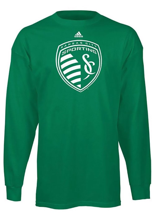 Adidas Sporting KC Shield Long Sleeve T Shirt