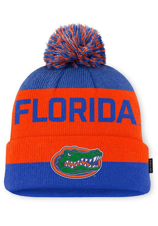Florida Gators Nike ROYAL NIKE PEAK GAMEDAY CUFFED POM BEANIE CAP Knit ...