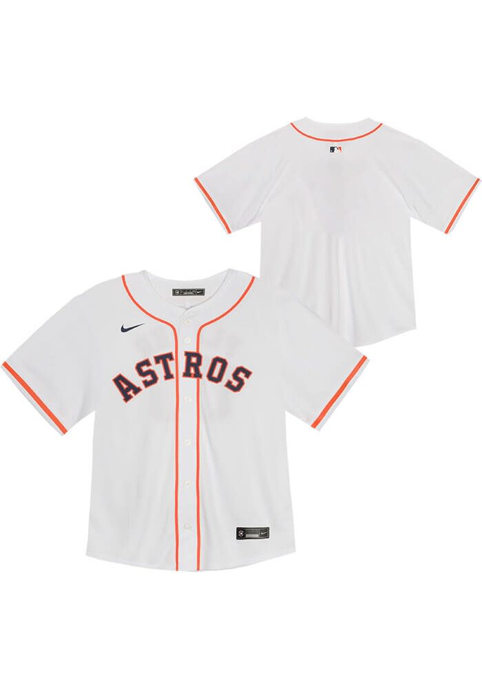 Houston Astros Nike Baby White Home Game Blank Baseball Jersey
