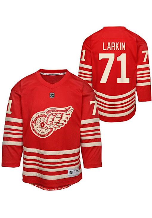 Detroit Red Wings Dylan Larkin Youth Red Alt 2 Replica Hockey Jersey - 133425148