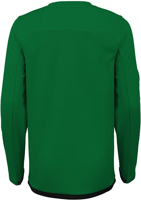 North Texas Mean Green Youth Grey Mainframe Long Sleeve Tee