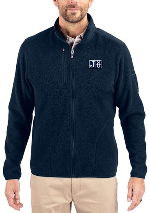 Cutter and Buck Jackson State Tigers Cascade Sherpa - NAVY