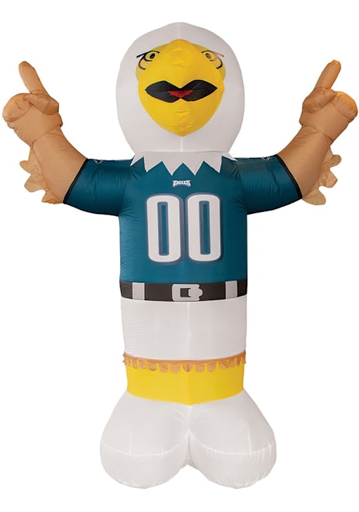 Philadelphia Eagles White Outdoor Inflatable 7ft Mascot - 14137055
