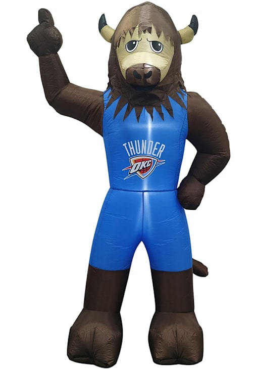 Oklahoma City Thunder BLUE Outdoor Inflatable 7ft Yard - 1415637