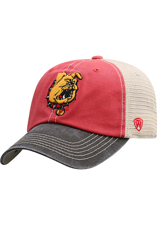 Top of the World Ferris State Bulldogs Red Offroad Adjustable Hat ...