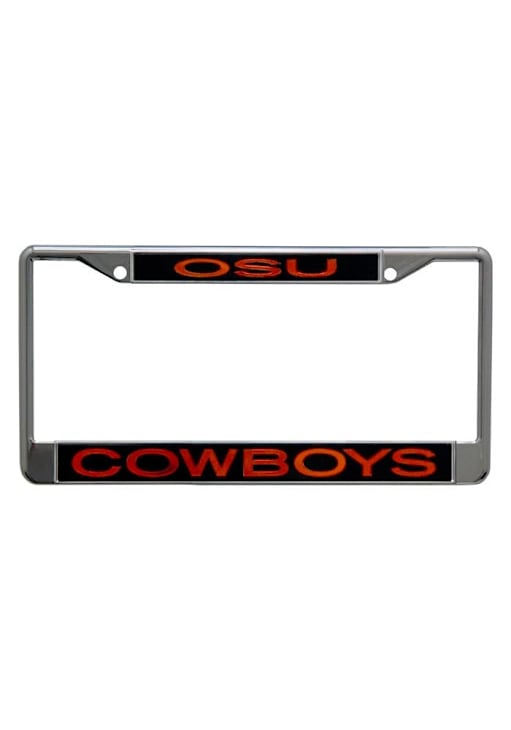 Oklahoma State Cowboys License Plate Frame - Oklahoma State Cowboys ...