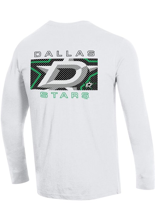 Champion Dallas Stars Classic Long Sleeve T Shirt WHITE