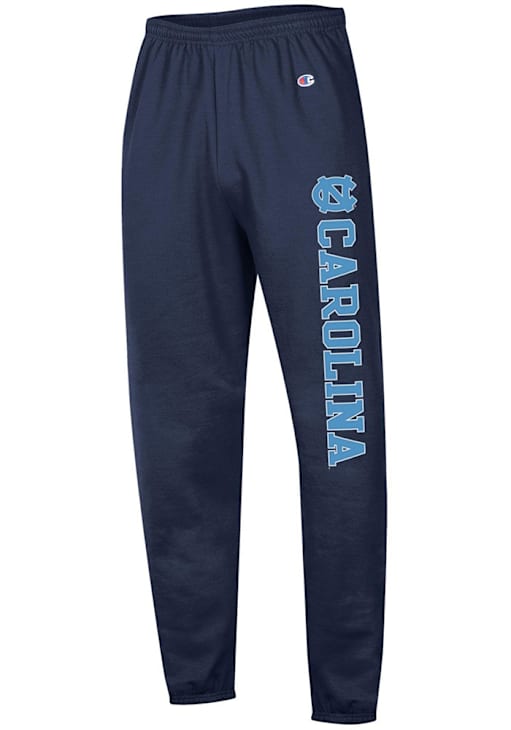 North Carolina Tar Heels Mens Champion NAVY Closed Bottom Sweatpants ...