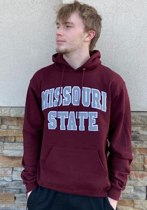Champion Missouri State Bears Arch Hoodie - Maroon