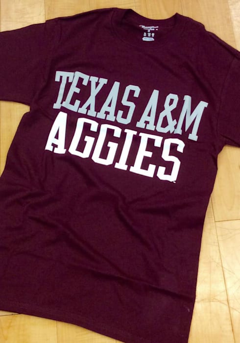 Champion Aggies Rally Loud Short Sleeve T Shirt
