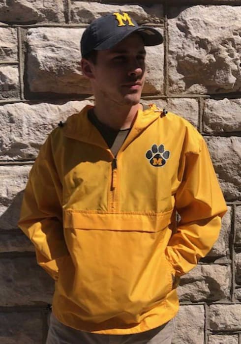 Champion Tigers Tiger Paw Logo Packable Light Weight Jacket