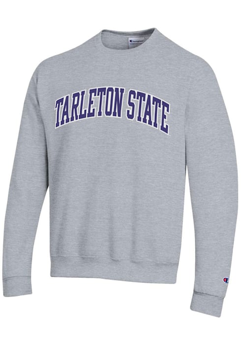 Champion Tarleton State Texans Powerblend Twill Sweatshirt - Grey