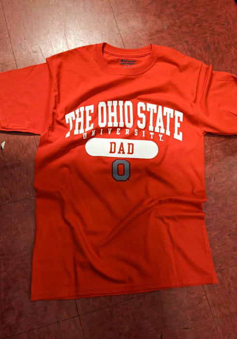 Champion Buckeyes Dad Short Sleeve T Shirt