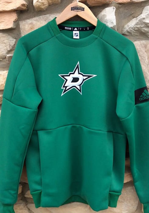 Adidas Dallas Stars Long Sleeve Game Mode Sweatshirt - Kelly Green