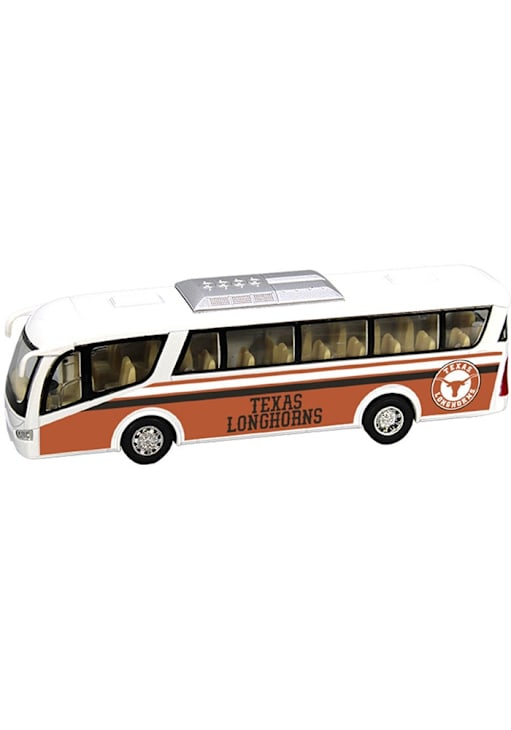 Texas Longhorns Toy | Texas Longhorns Car White Team Bus - 1490594