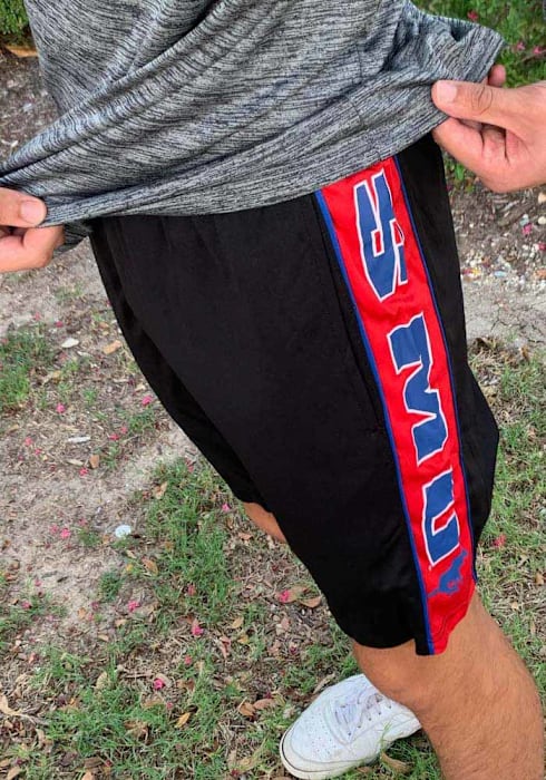 Mustangs Mustangs Colosseum Black Kobe Shorts