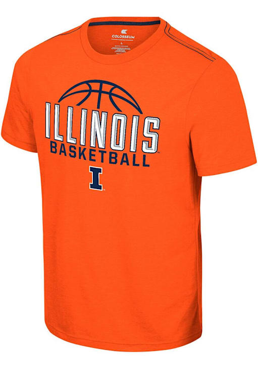 Colosseum Illinois Fighting Illini ORANGE No Problemo Basketball Short ...