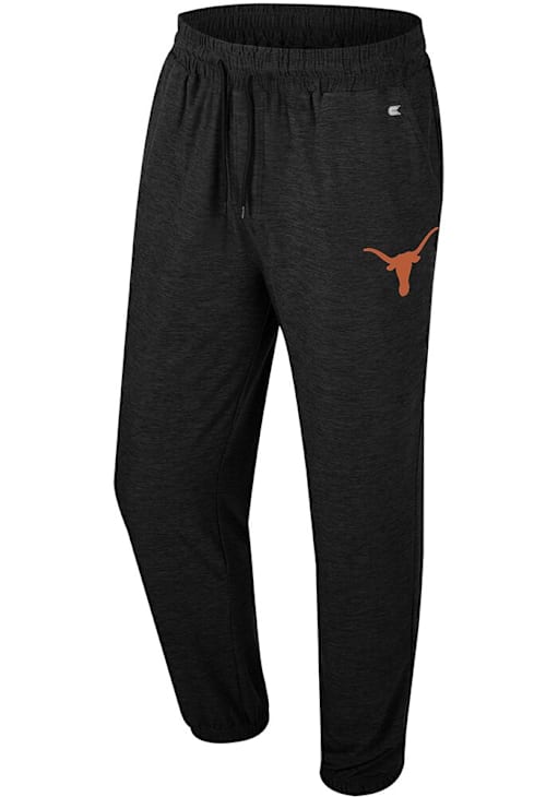 Texas Longhorns Mens Colosseum BLACK Revolution Jogger Pants