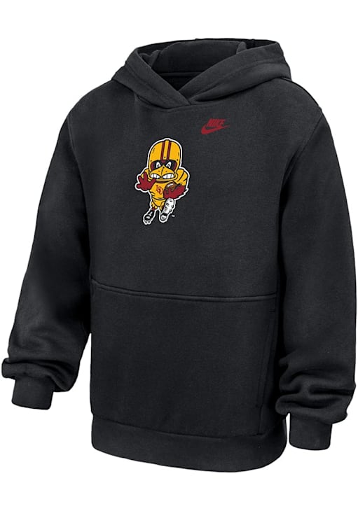 Iowa State Cyclones Nike Youth BLACK Vault Football Long Sleeve Hoodie ...