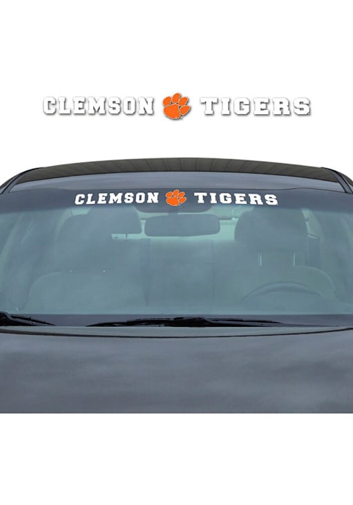 Sports Licensing Solutions Clemson Tigers Windshield Auto Decal - White