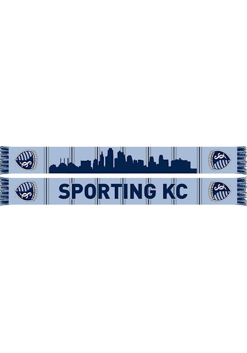 Sporting Kansas City Argyle Navy Blue Scarf