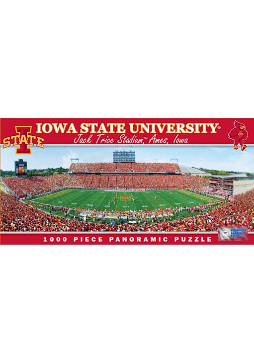 Iowa State Cyclones Red Stadium Panoramic Puzzle - 17180003