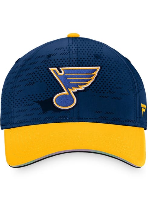 STL Blues Blues Navy Blue Authentic Pro Locker Room Flex Hat