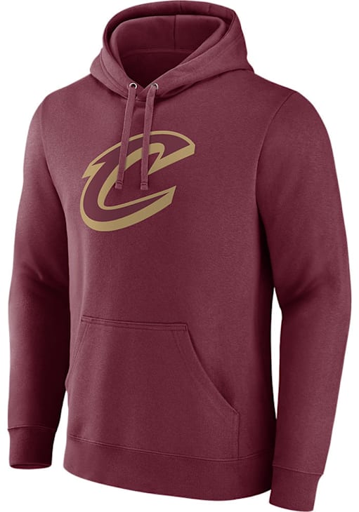 Cleveland Cavaliers Mens Fleece Hoodie - MAROON