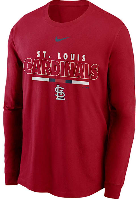 Nike Cardinals Color Bar Long Sleeve T Shirt
