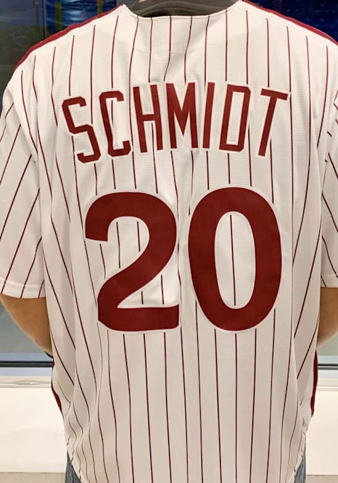 Philadelphia Phillies Mike Schmidt Nike Throwback Cooperstown Jersey