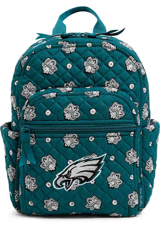 Vera Bradley Philadelphia Eagles TEAL Small Backpack - 1810539