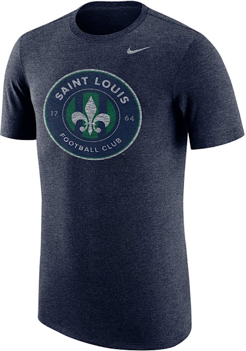 Nike Saint Louis FC Distressed Primary Short Sleeve Fashion T Shirt