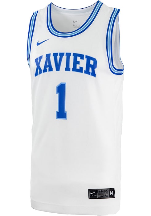 Nike Xavier Musketeers Retro Replica Jersey - White