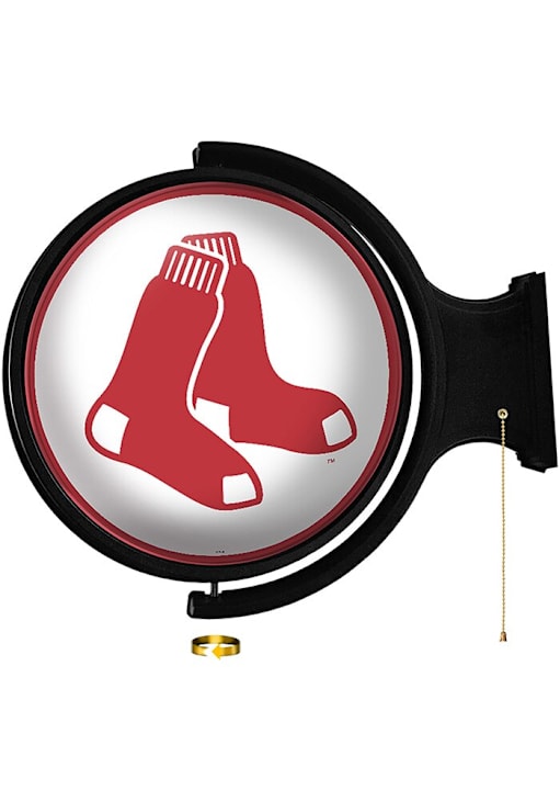The Fan-Brand Boston Red Sox Logo Round Rotating Lighted Sign