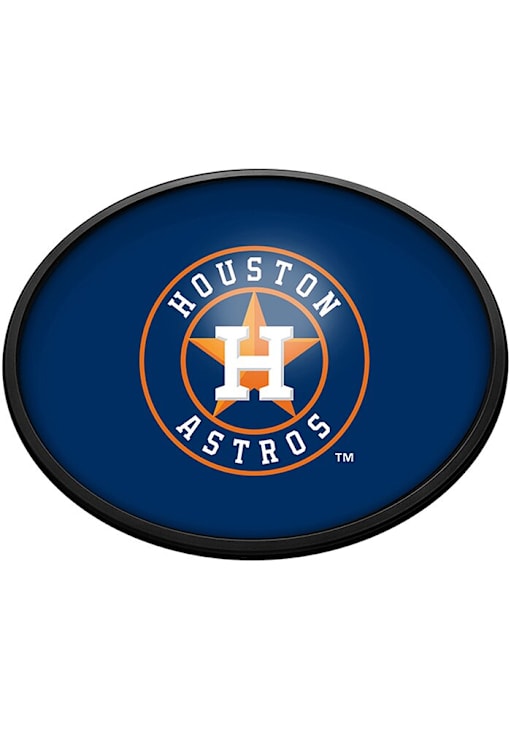 The Fan-Brand Houston Astros Logo Oval Slimline Lighted Sign