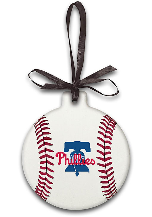 Philadelphia Phillies White Ball Ornament - 24010818
