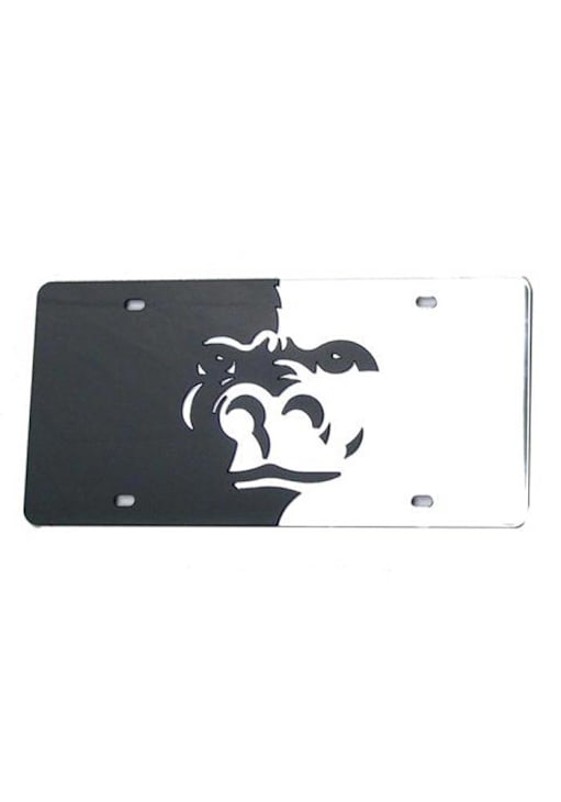 Pitt State Gorillas License Plate- Pitt State Gorillas BLACK Black ...
