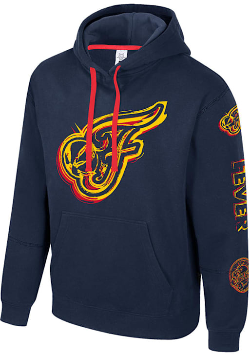 Indiana Fever Mens NAVY Elementized Hoodie - 29900473