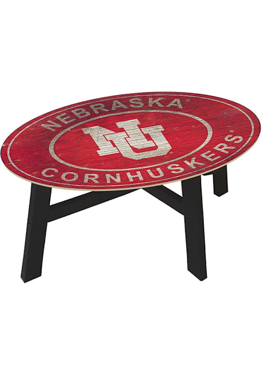 Nebraska Cornhuskers Logo Heritage Logo RED Coffee Table - 326208290