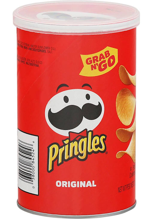 Red Pringles Grab and Go Original Snack - 3378311