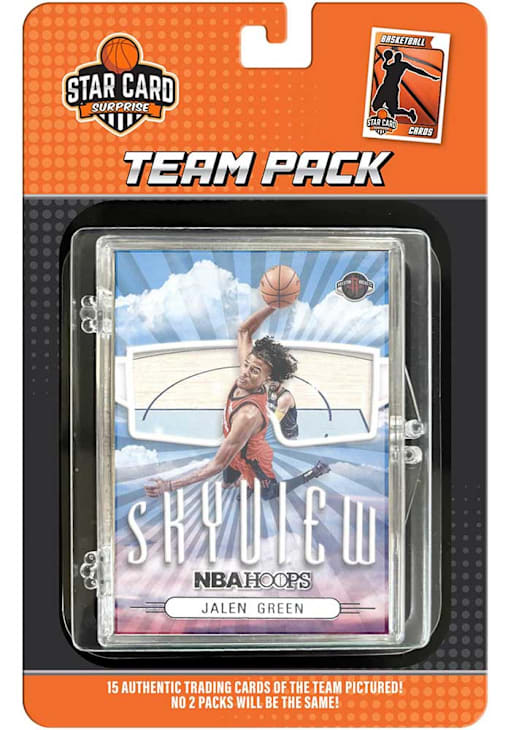 Houston Rockets Red Team Pack Collectible Basketball Cards - 3870087