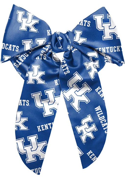 Kentucky Wildcats ROYAL Team Logo Kids Hair Ribbons - 41238744
