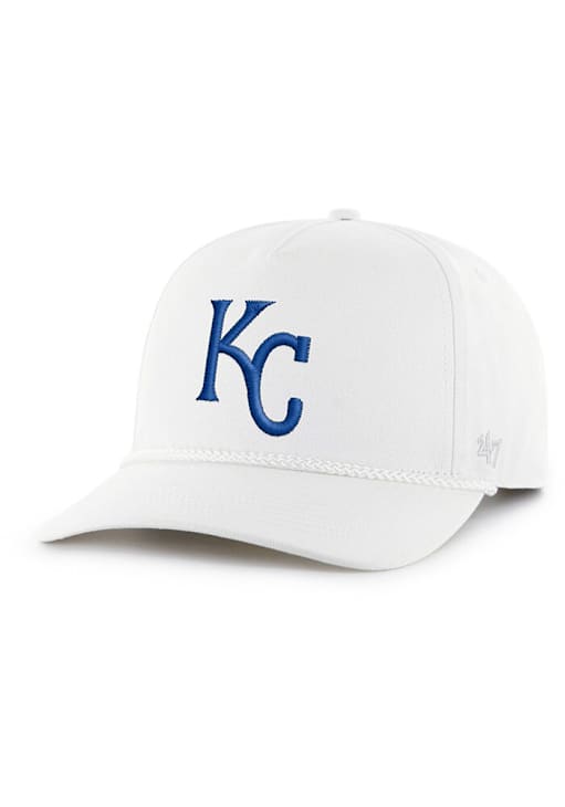 47 Kansas City Royals White Rope Hitch Adjustable Hat - 41996163