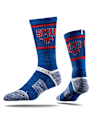 SMU Mustangs Team Logo Mens Quarter Socks