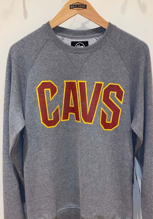 47 Cleveland Cavaliers Imprint Match Long Sleeve Fashion Sweatshirt - Grey