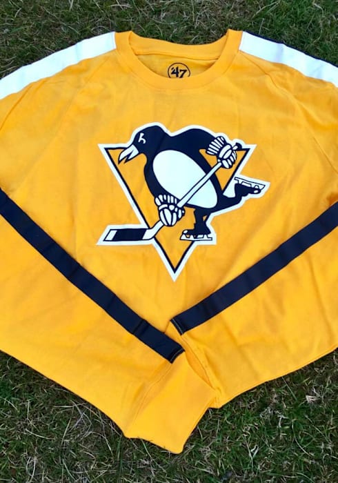 47 Penguins Stripe Arm Legion Long Sleeve T Shirt