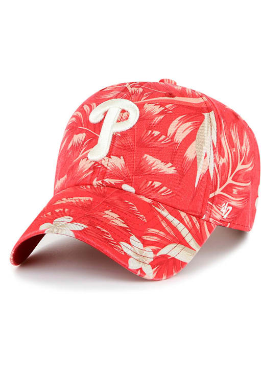 47 Philadelphia Phillies Red Tropicalia Clean Up Adjustable Hat - 48015415